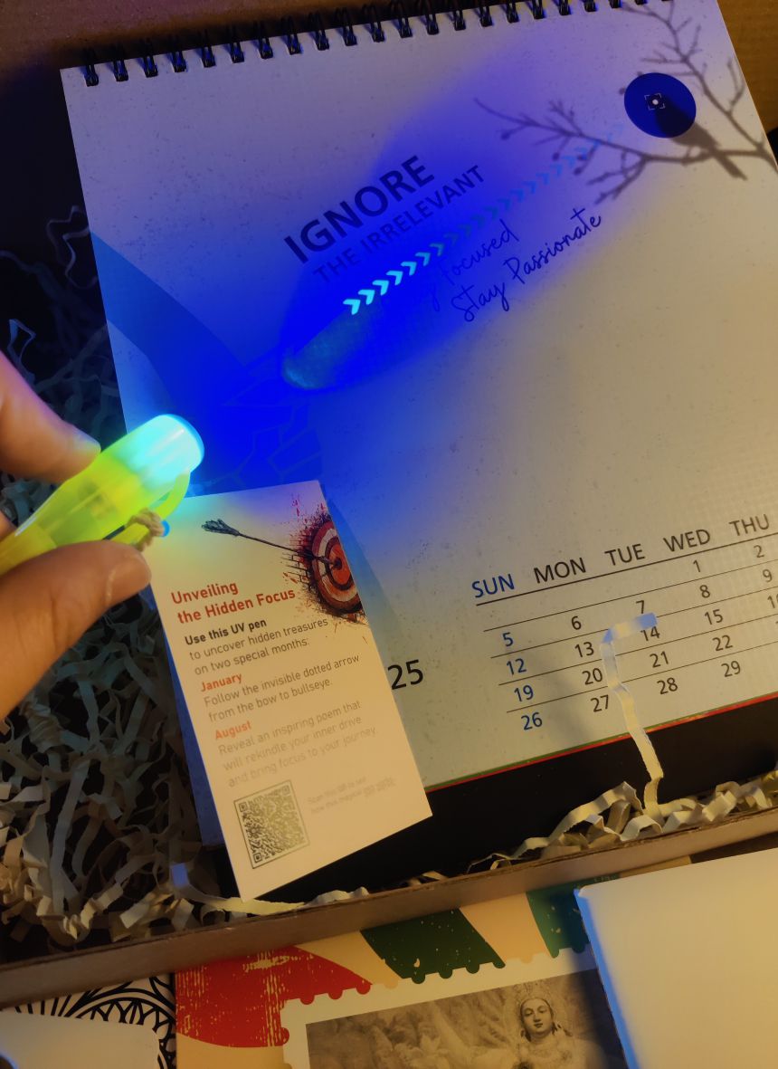 Our 2025 Focus Calendar: A Gift Beyond Dates – ideabaaz